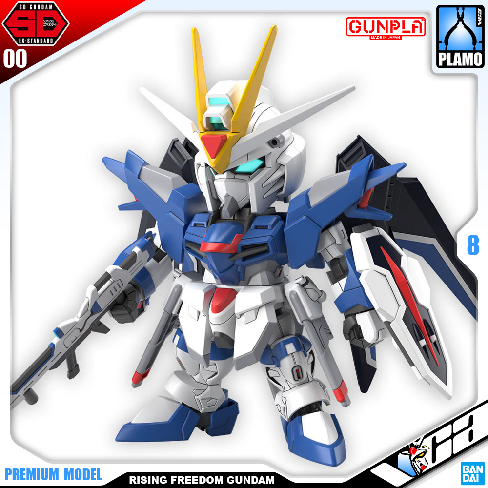 Bandai® Gundam SD EX-Standard SDEX RISING FREEDOM GUNDAM : Inspired by LnwShop.com